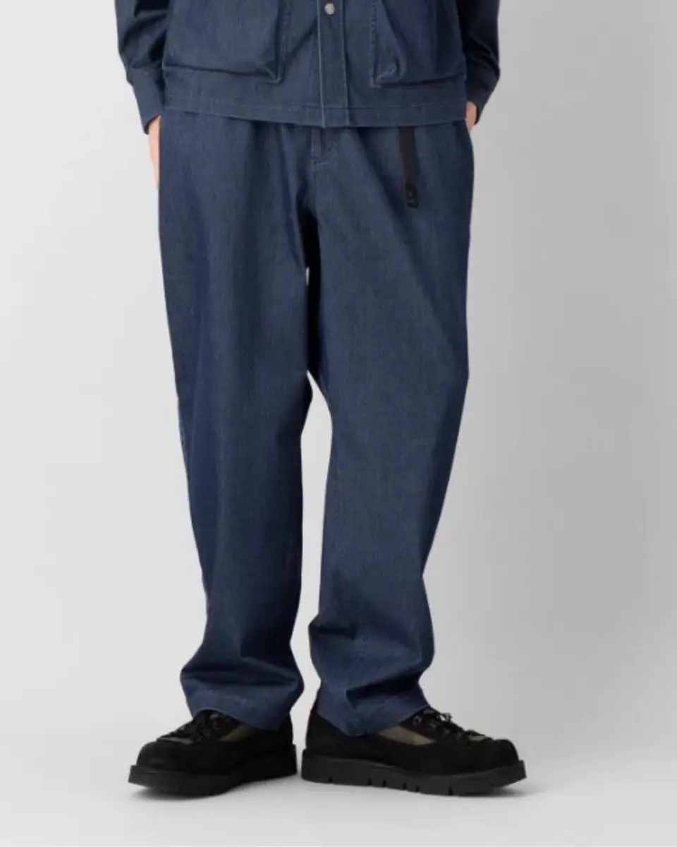 インフィット のびのび！ストレッチデニムワイドパンツ メンズ INFIT