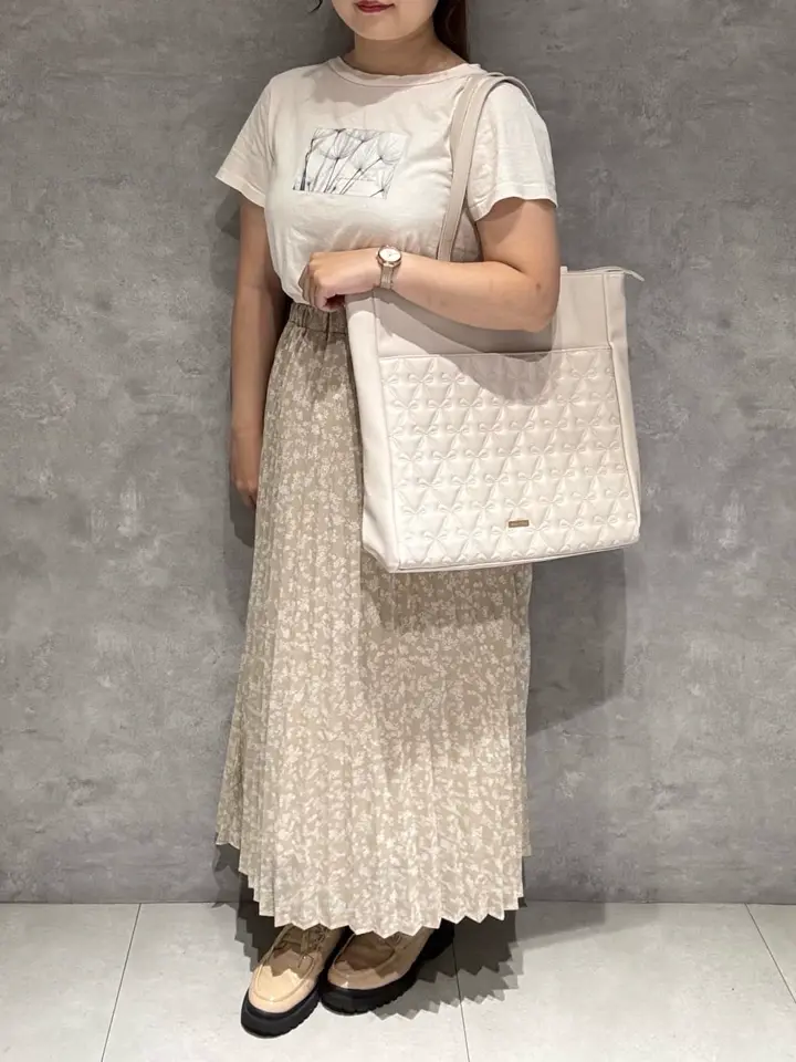 リボンキルティングキャリーオントート/Maison de FLEUR（メゾン ド