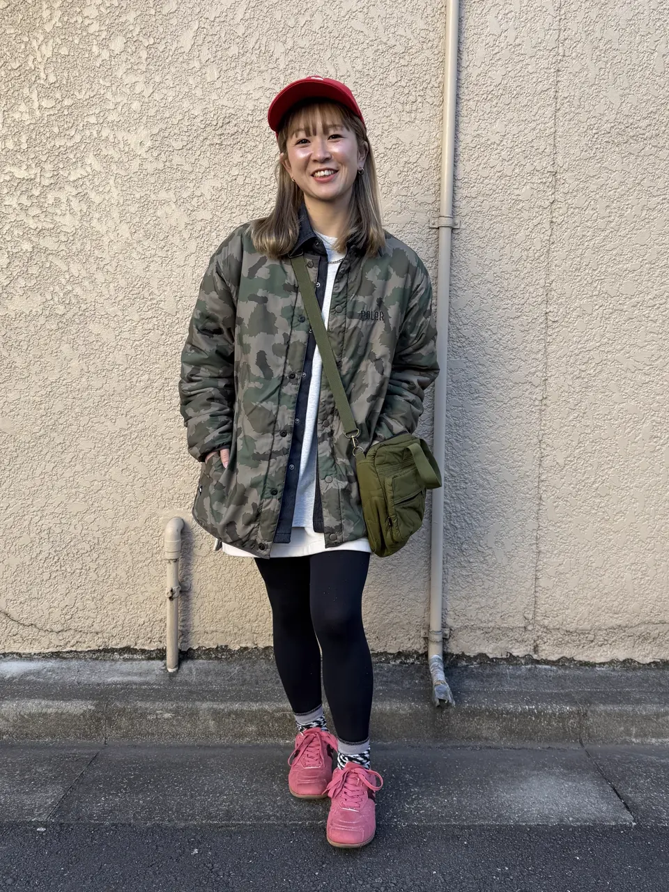 ポーラー REVERSIBLE QUILTED JACKET POLeR 253MCV0004 | スポーツ